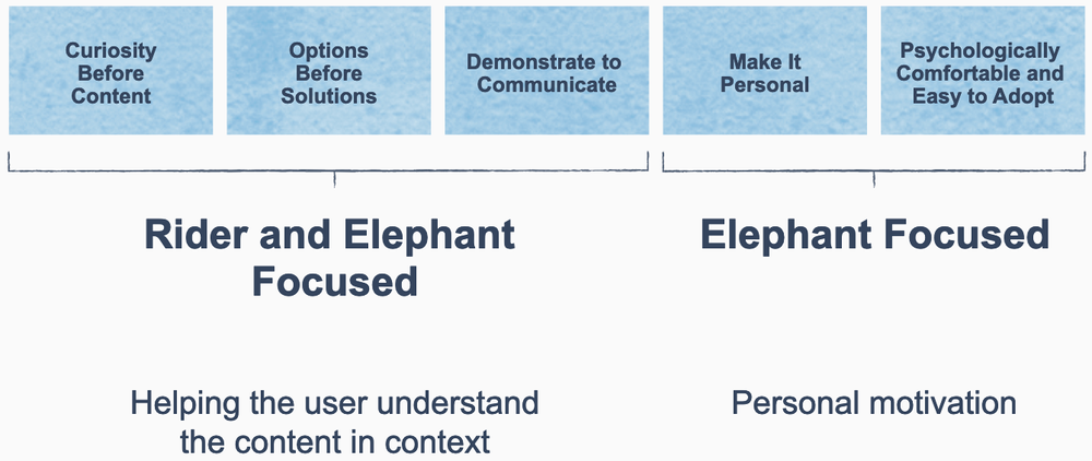 The Elephant and Rider Framework